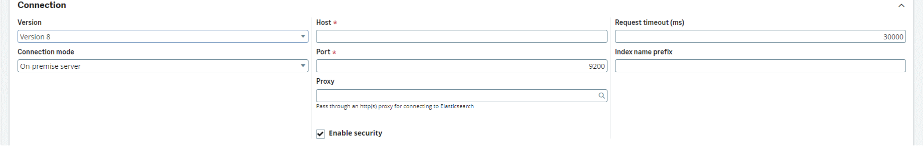 Configure on-premise server